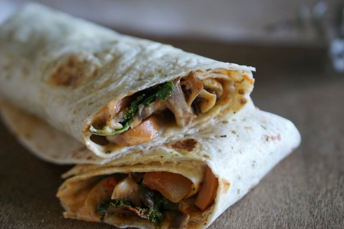 Wrap Vegan parfait pour le lunch - Aswildchild par Camille Lessieux