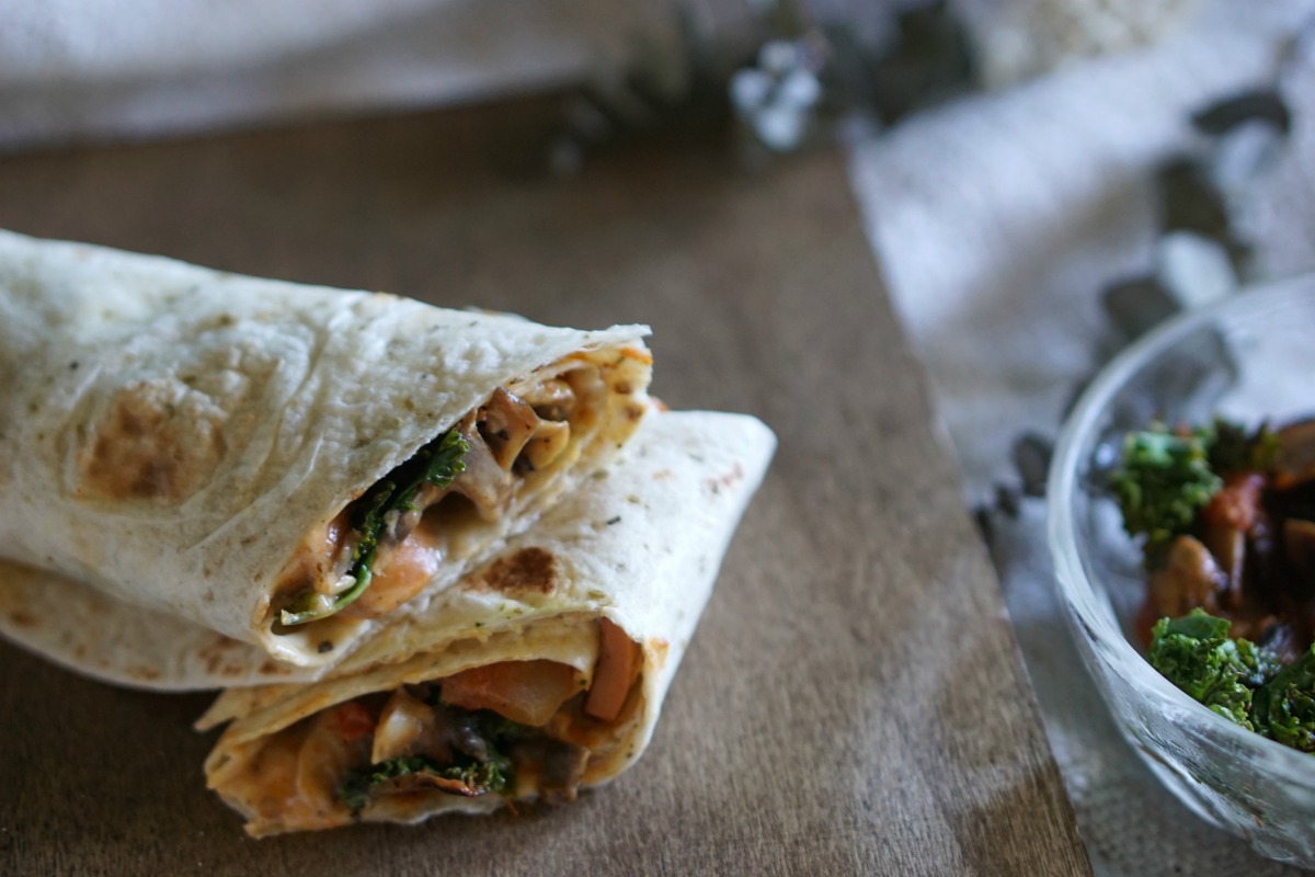 Wrap Vegan parfait pour le lunch - Aswildchild par Camille Lessieux