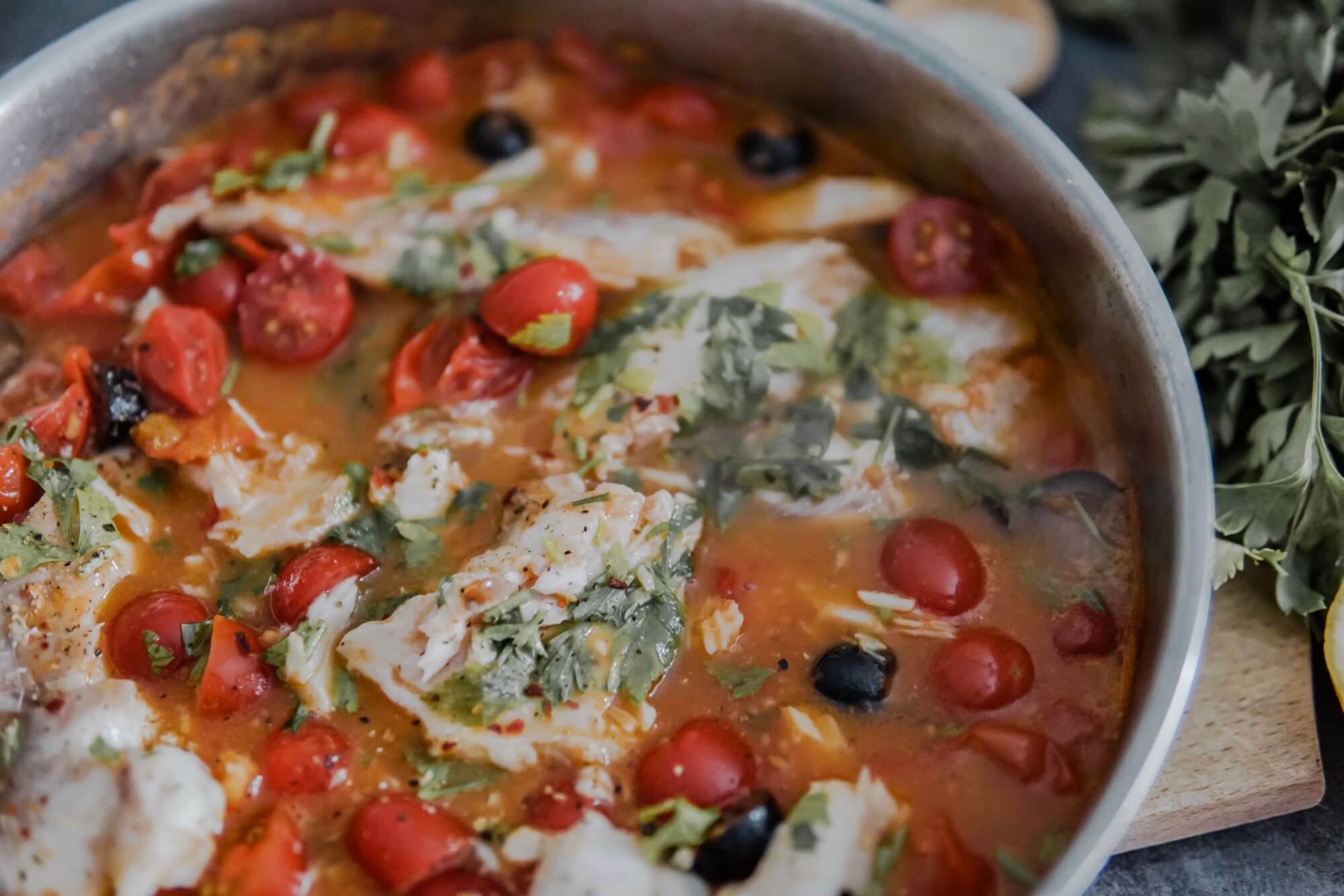 Poisson à la méditerranéenne - Aswildchild par Camille Lessieux